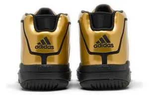 Adidas Pro Model 2g High Top Sneakers - Black/gold