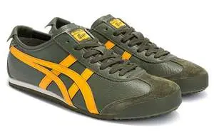 Onitsuka Tiger Mexico 66 "olive Yellow" Sneakers - Green