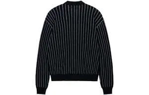 StÜssy Lightweight Long-sleeve Zip Polo With Stripes