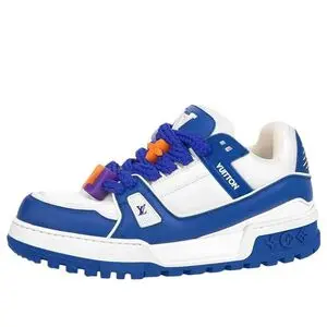LOUIS VUITTON LOUIS VUITTON LV Trainer Maxi Sneakers White/blue/orange