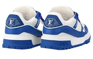 LOUIS VUITTON Trainer Maxi Sneakers - White/blue/orange