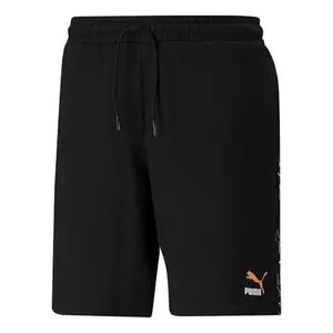 PUMA Logo Shorts - Black