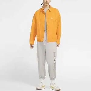 Nike Swoosh Back Logo Printing Woven Jacket