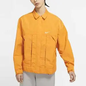 Nike Swoosh Back Logo Printing Woven Jacket