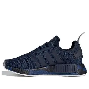 Adidas Nmd_r1 J Camo Sole Sneakers - Blue