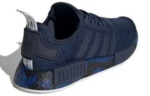 Adidas Nmd_r1 J Camo Sole Sneakers - Blue