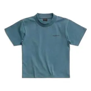 Balenciaga Logo Print Cotton T-shirt