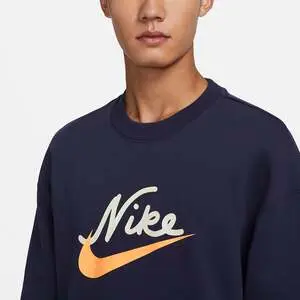 Nike Sptcas Pullover Sweatshirt - Blue