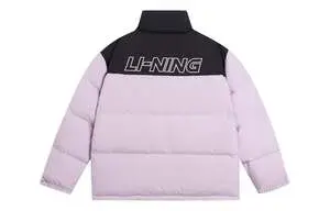 LI-NING Graphic Color Block Down Jacket