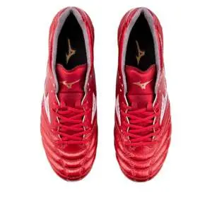 Mizuno Monarcida Neo 3 Elite Football Cleats - Ruby Red/white