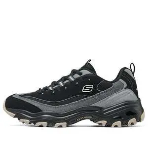Sketchers D'lites 1.0 Marathon Sneakers - Black/grey