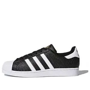 Adidas Adidas Originals Superstar Textured Sneakers Black