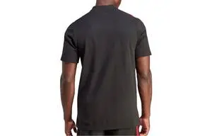 Adidas Manchester United Dna 3-stripe Polo Shirt 'black