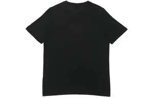 PUMA Athleisure Casual Sports Bronzing Logo Printing Short Sleeve - Black