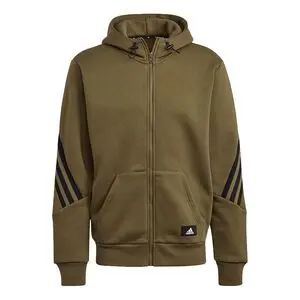 Adidas Fi Wtr Fz Stripe Sports Hooded Jacket - Default Color
