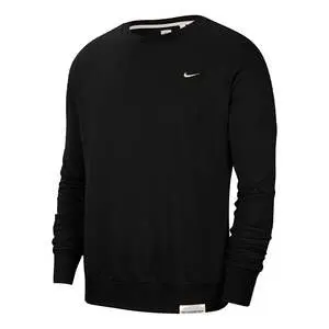 Nike Standard Issue Dri-fit Crew Neck Sweatshirt - Black