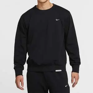 Nike Standard Issue Dri-fit Crew Neck Sweatshirt - Black
