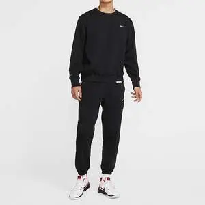 Nike Standard Issue Dri-fit Crew Neck Sweatshirt - Black