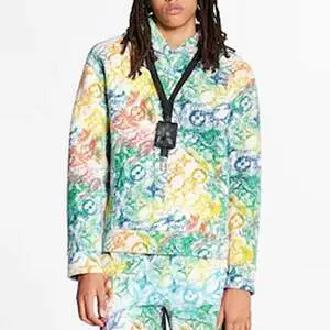 LOUIS VUITTON Suede Hoodie