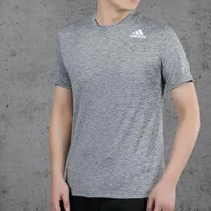 Adidas Training Sports Short Sleeve Tee 'light Grey