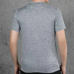 Adidas Training Sports Short Sleeve Tee 'light Grey - Light Gray