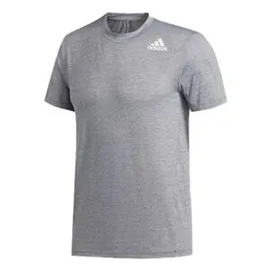 Adidas Training Sports Short Sleeve Tee 'light Grey - Light Gray