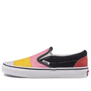 VANS Vans Classic Slip-On Patchwork Sneakers Red/yellow/blue