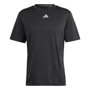 Adidas Hiit Workout 3-stripes Tee - Black