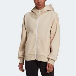 Adidas Studio Lounge Fleece Full Zip Hoodie