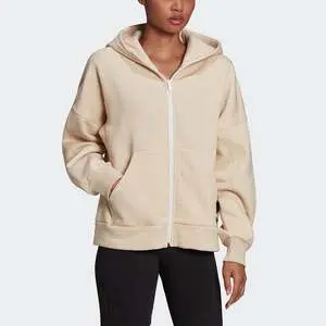 Adidas Studio Lounge Fleece Full Zip Hoodie