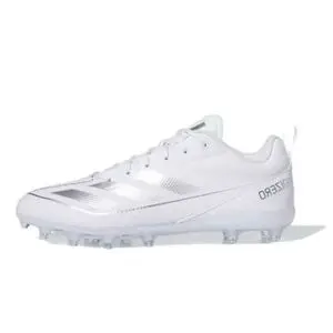 Adidas Adizero Electric.2 Football Cleats - Silver/white