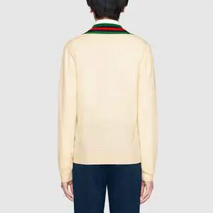Gucci V-neck Wool Knit Jumper