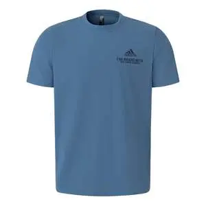 Adidas Functional Graphic T-shirt Asia Sizing - Blue