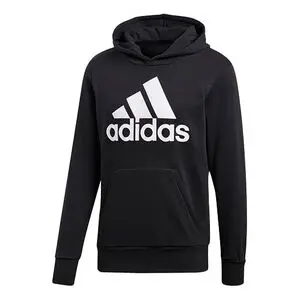 Adidas Logo Drawstring Sports Hoodie