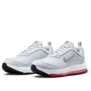 Nike Max Ap Sneakers - Grey/red/metallic Silver