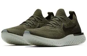 Nike Epic React Flyknit "olive" Sneakers - Cargo Khaki