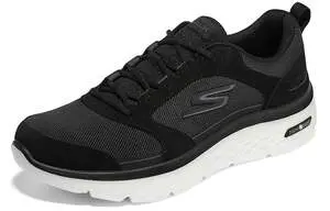 Sketchers Go Walk Hyper Burst Athletic Sneakers - Black/grey