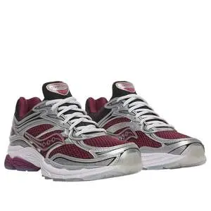 Saucony Progrid Omni Socktop Athletic Sneakers - Maroon/black
