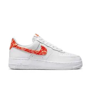 Nike Force 1 '07 "rush Orange Paisley" Sneakers - White/orange