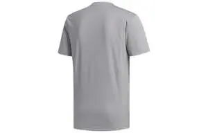 Adidas M D2m Pl Tee Training Sports Round Neck Gray