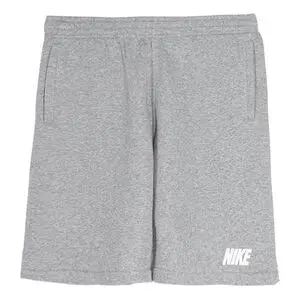 Nike Logo Athleisure Sports Shorts - Grey
