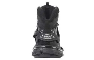 Balenciaga Track Hike High Top Sneakers - Black
