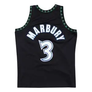 Mitchell & Ness Nba Minnesota Timberwolves 1997-98 Swingman Jersey Stephon Marbury 3