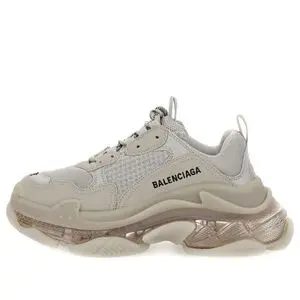 Balenciaga Triple S Sneaker Clear Sole - White