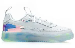 LI-NING Counterflow White Microcrystalline Sneakers - White/gray