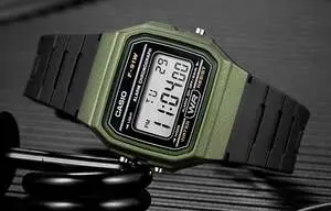 Casio Digital Watch - Black/green