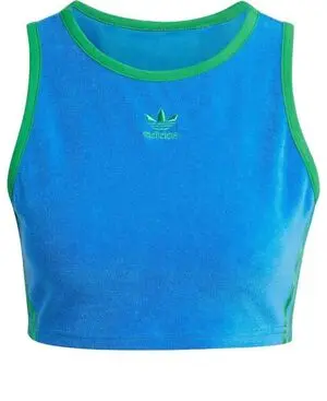 Women's Crew-Neck Cropped Tank Tops