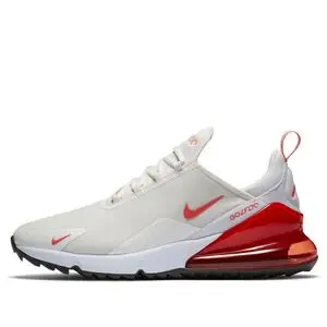 Nike Max 270 Golf Low Top Sneakers - White/red