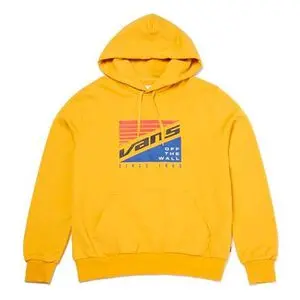 VANS Logo Printing Pullover Hoodie - Yellow
