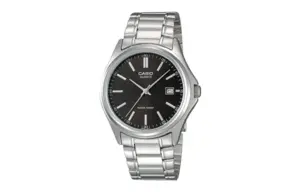 Casio Analog Stainless Steel Watch - Black